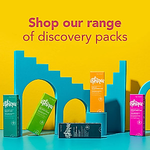 Ethique Discovery Pack for Touchy Scalps - Shampoo & Conditioner - Plastic-Free, Vegan, Cruelty-Free, Eco-Friendly, 3 Travel Bars, 1.59 oz (Pack of 1)