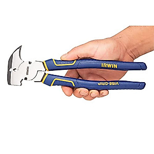 IRWIN VISE-GRIP Pliers, Fencing, 10-1/4-Inch (2078901) , Blue