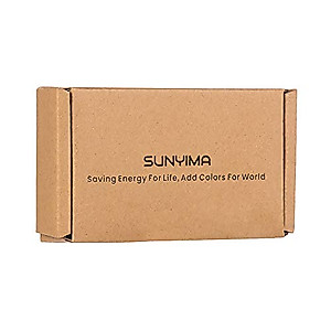 SUNYIMA 10Pcs 3V 120mA Micro Solar Panels Cells DIY Solar Epoxy Plate Electric Toy Materials Photovoltaic Cells Charger 60mmx55mm/2.36"x2.16"