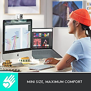 Logitech MX Backlit Keys Mini for Mac Minimalist Wireless Illuminated Keyboard, Compact, Bluetooth, USB-C, for MacBook Pro, Macbook Air, iMac, iPad - With Free Adobe Creative Cloud Subscription