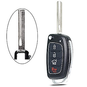 FILP Key Fob Remote Replacement Fits for Hyundai Santa Fe 2016 2017 2018 2019 TQ8-RKE-4F31 Keyless Entry Remote Control 95430-2W110 Transmitter Assy (DM 4BT)