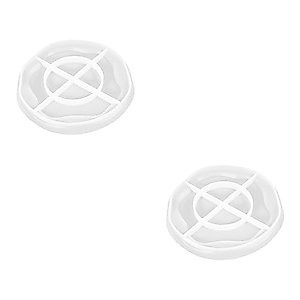 VILLCASE 2pcs Pallet Mold Oval Tray Crystal Decor Resin Molds Teacup Tray Mold Resin Tray Molds DIY Irregular Cloud Design Tray Mold Serving Tray Mold Novel Shaped Tray Mold Jewelry Coaster