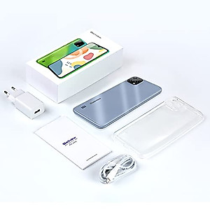 Android Phone Unlocked, Blackview A55, 4G Dual SIM Unlocked Cell Phone Android 11 Phones Unlocked, 3GB+16GB ROM Storage 128GB Expandable, 6.5" HD+Face ID Unlock,4780mAh,Support AT&T, Cricket, T-Mobile