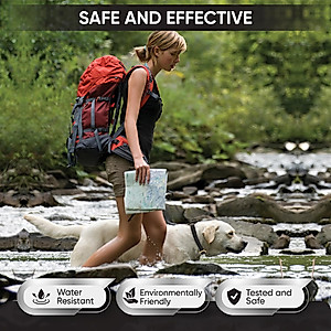 TriOak 4 Pack Flea and Tick Collar for Dogs, 8-Month Protection Flea Collar for Dogs, Flea Tick Collar for Dogs, Dog Flea and Tick Collar -Black