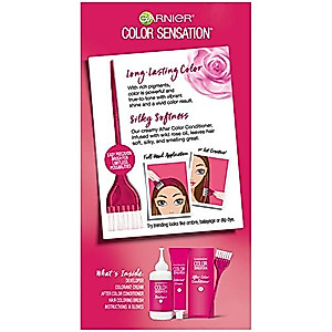 Garnier Hair Color Sensation Rich LongLasting Color Cream, 4.26 Intense Burgundy, 1 Count