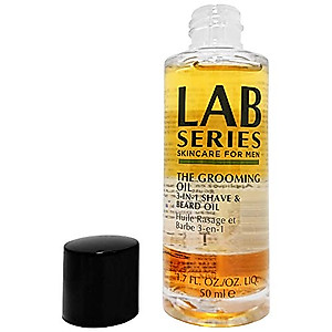 Lab Series The Grooming Oil 3-in-1 Shave & Beard Oil By Lab Series for Men - 1.7 Oz Oil, 1.7 Oz