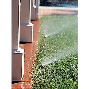 Rain Bird 1804APNP Professional Non-Potable Water Pop-Up Sprinkler, Adjustable 0° - 360° Pattern, 8' - 15' Spray Distance, 4" Pop-up Height, Purple Cap