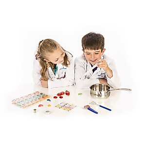 Thames & Kosmos Candy Chemistry | Science Kit | Rock Candy, Chocolates, Gummy Bears, Wintergreen Candies | 48 Page Full-Color Manual | Ages 10+ | Learn Chemistry, Have Fun | Cooking Science