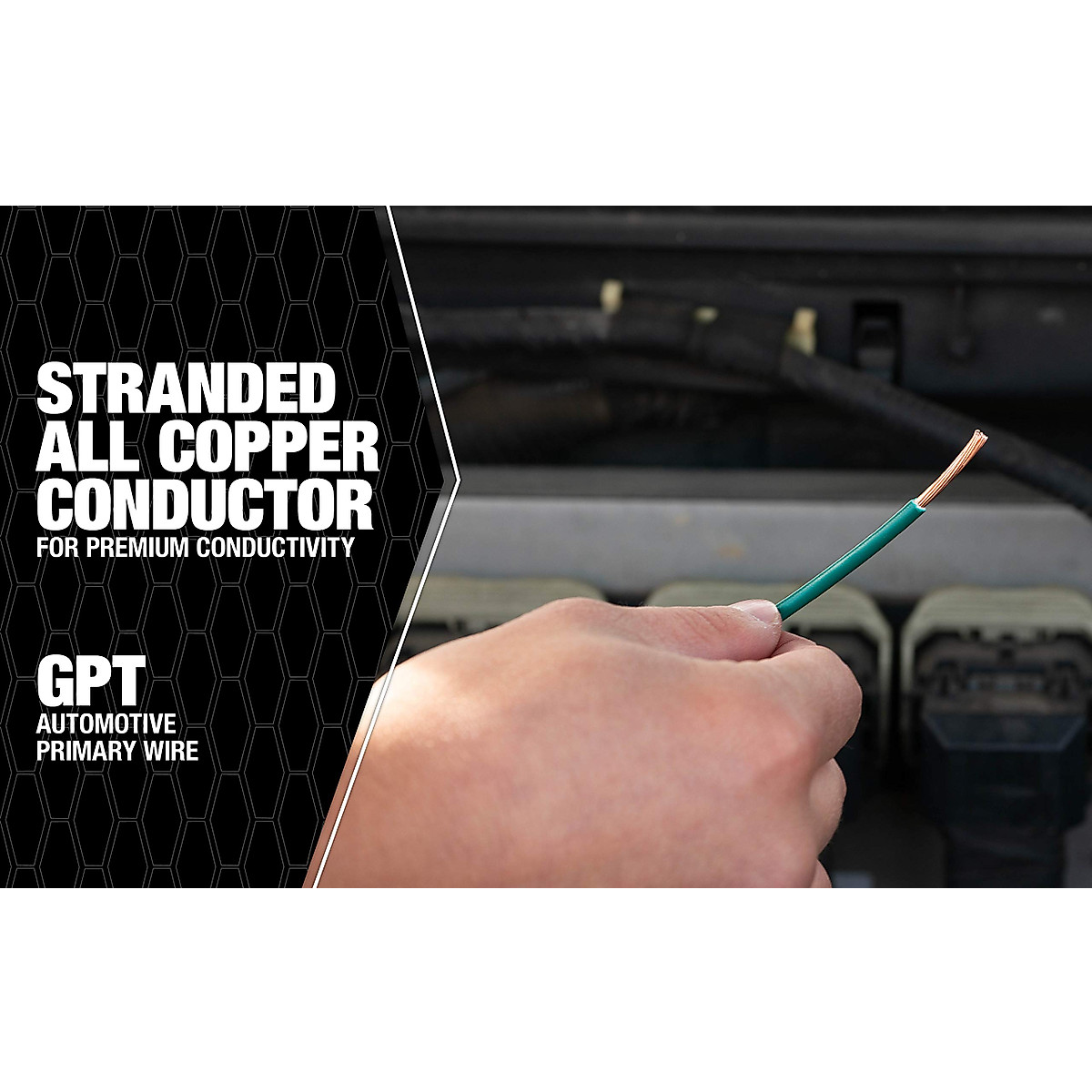 Southwire 55835023 Primary Wire, 18-Gauge Bulk Spool, 100-Feet, Green