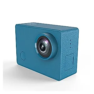 KOVOSCJ Sports Action Camera 4K Sports Camera Outdoor Waterproof Mini Diving Camera Riding Aerial Rock Climbing for Vlog Recording (Color : Blue)
