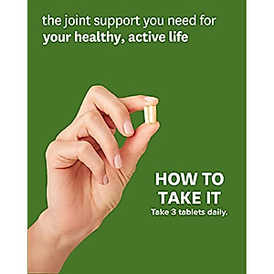 Zenwise Joint Support Supplement - 1500mg Glucosamine, 1200mg Chondroitin, 1000 MG MSM & Hyaluronic Acid for Advanced Relief Mobility Supplement for Pain, Aches, Soreness & Inflammation - 180 Tablets