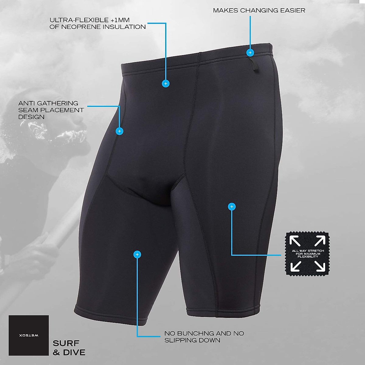 WETSOX Wetsuit Base Layer/Flexible/Multi Season/Multi Use / 1MM Insulation