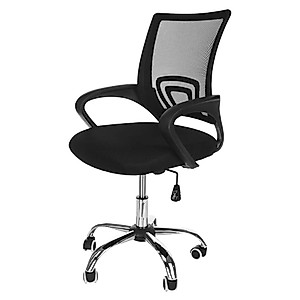 Executive Computer Office Home Task Adjustable Swivel Chair Stool with Arms,Breathable Mesh,Adjustable Height,Ergonomic Lumbar Support(Ship from US!)
