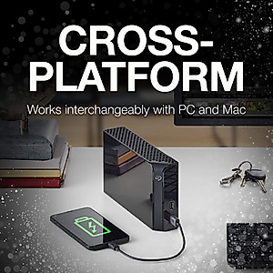 Seagate Backup Plus Hub STEL10000400 10 TB Desktop Hard Drive - External