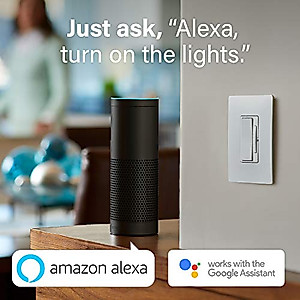 Legrand - Pass & Seymour Radiant WWRL10LACCV2 Enabled, Light Almond Smart Wi-Fi Switch