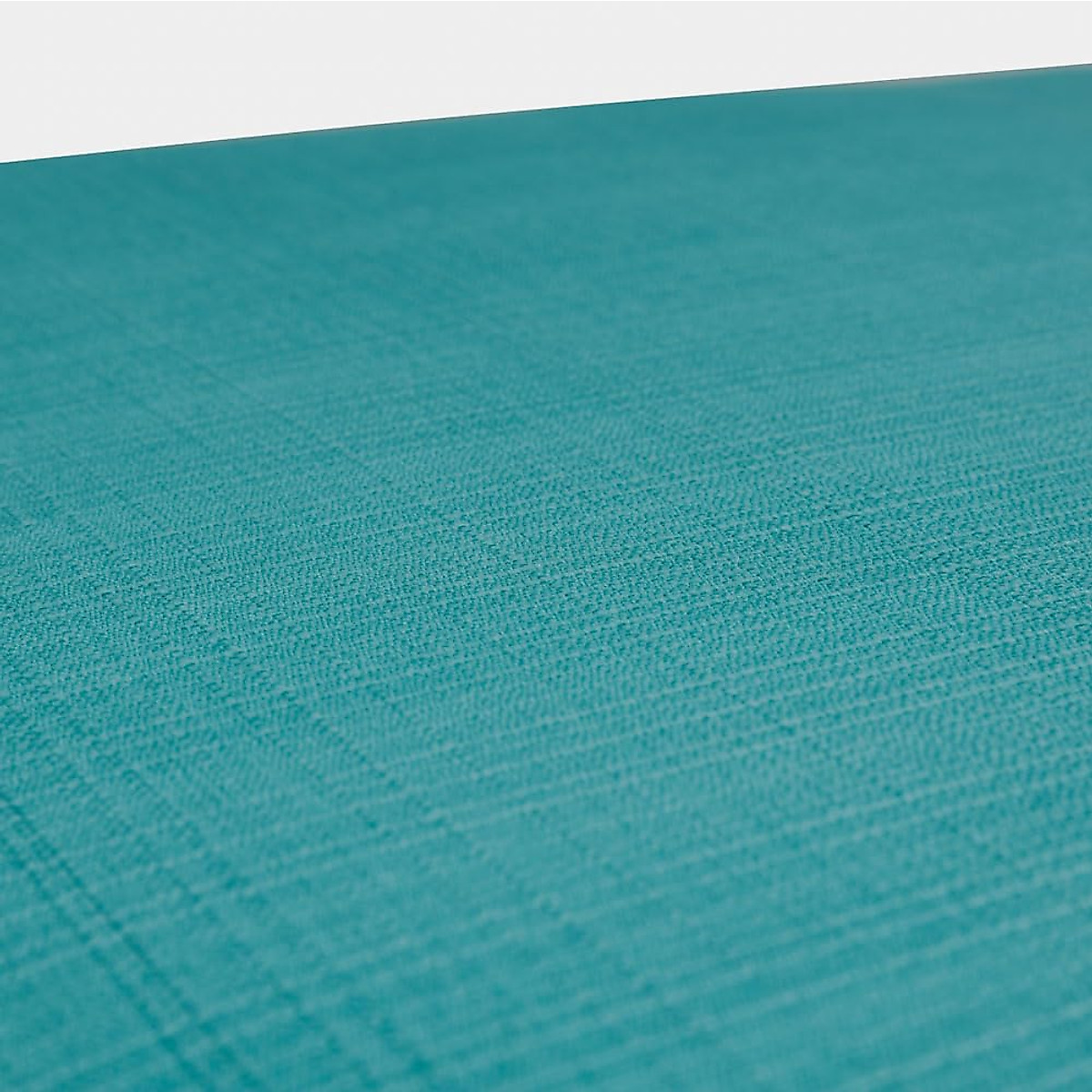 Pillow Perfect Forsyth Solid Indoor/Outdoor Wicker Patio Bench/Swing Cushion, Weather and Fade Resistant, 18" x 45", Blue