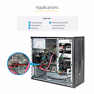 StarTech.com SATA PCIe Card - 2 Port PCIe SATA Expansion Card - 6Gbps - Full/Low Profile - PCI Express to SATA Adapter/Controller - ASM1062R SATA RAID - PCIe to SATA Converter (2P6GR-PCIE-SATA-CARD)