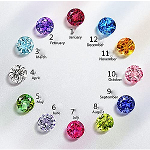 Bemobeauty Personalized Mom Necklace with 2 Name Beads and Simulated Birthstones,Mother Daughter Custom Name Pendant Jewelry Gift on Mother's Day Birthday for Women