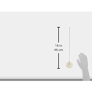 Danco Rubber Tub Stopper with Chain, White (80783)