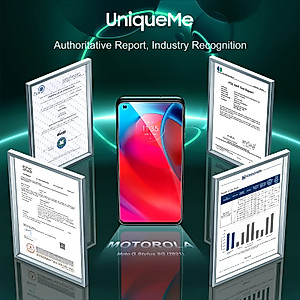 UniqueMe [ 2+2 Pack Screen Protector Compatible with Motorola moto G stylus 5G 2021 Tempered Glass Screen Protector + Camera Lens Protector [Not for Moto G Stylus 4G 2021]【Only for 2021 model】