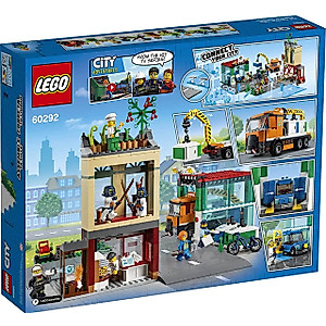 LEGO City Town Center 60292 Building Kit; Cool Building Toy for Kids, New 2021 (790 Pieces)
