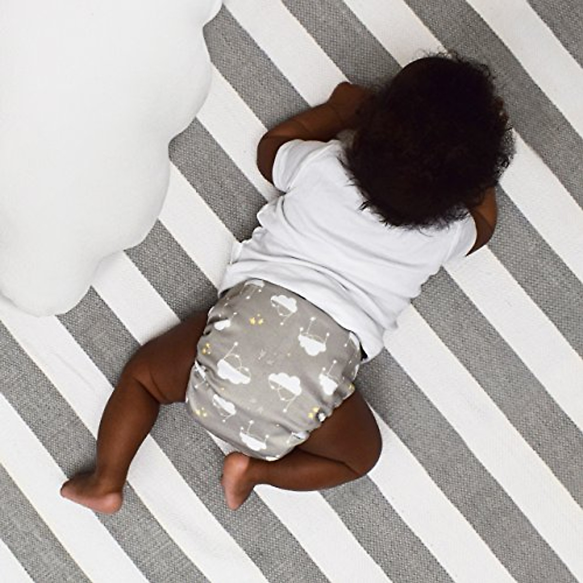 Bambino Mio, mioduo Two-Piece Cloth Diaper, Cloud Nine, Size 2 (21lbs+)