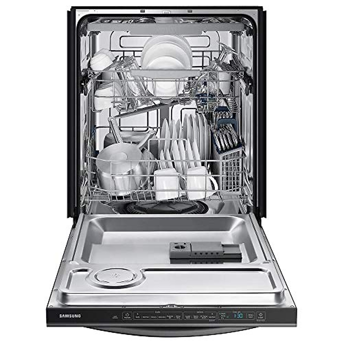 SAMSUNG DW80R5061UG StormWash 48 dBA Dishwasher in Black Stainless Steel