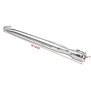 Uniflasy Replacement Parts for Charmglow Home Depot 3 Burner 720-0230, 720-0036-HD-05, Sterling Forge 720-0016 Gas Grills, Stainless Steel Grill Burner Tube, Heat Plates Tent Shield, Burner Cover