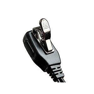 Retevis 2 Pin PTT Mic Covert Acoustic Headset Compatible with Kenwood PUXING Baofeng UV-5R UV-5RA 888S Retevis RT22 RT21 H777 (1 Pack)