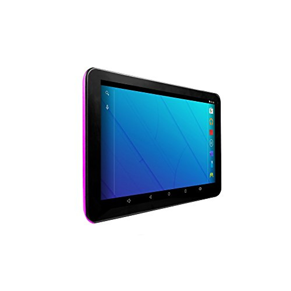 Ematic 10-inch Android 5.1 (Lollipop), Quad-Core 16GB Tablet with Keyboard Folio Case and Headphones, Purple