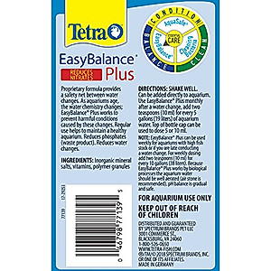 Tetra EasyBalance Plus 8.45 Ounces, Weekly Freshwater Aquarium Water Conditioner,Golds & Yellows