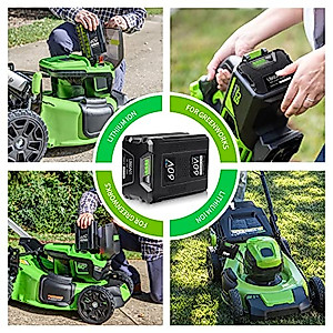 【Upgrade】 DSANKE 60V 5.0Ah Lithium Ion Replacement Battery for Greenworks Pro 60V Battery LB60A03 LB60A02 LB60A00 Cordless Power Tool Battery