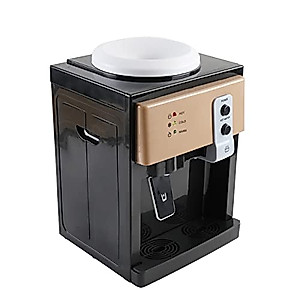 SUDEG Countertop Water Cooler Dispenser,Desktop Electric Hot and Cold Dispenser for 3 to 5 Gallon, 3 Temperature Settings, Top Loading Water Cooler Dispenser