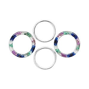 Lucky Brand Dried Flower Ring Stack