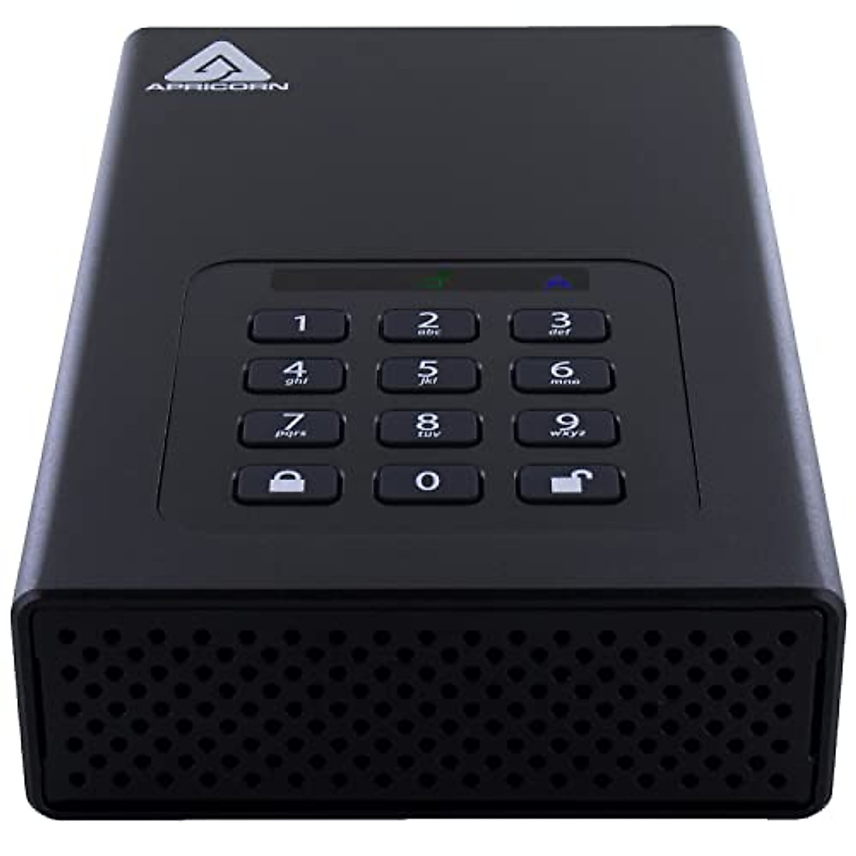 Apricorn 16TB Aegis Padlock DT 256-Bit Encrypted USB 3.0 Hard Drive (ADT-3PL256-16TB)