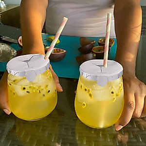 Drink Protection Cap,drink covers for alcohol protection，Disposable foil airtight lid stickers for wine glasses and tumblers. Easy to carry, night out, bar, party, (100 Pack)