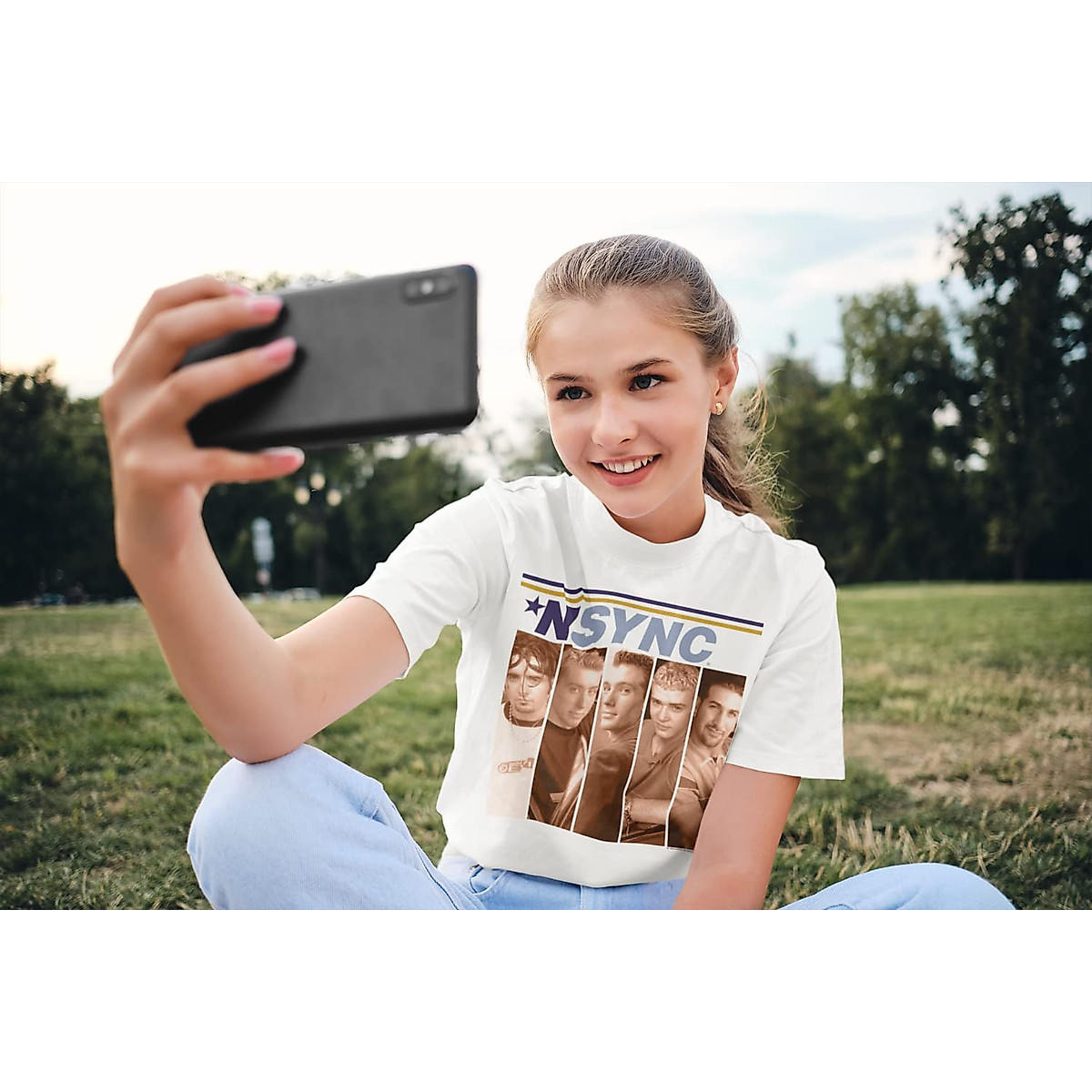 American Classics NSYNC Boxes White Youth T-Shirt Tee