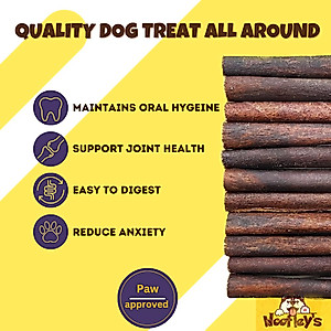 Woofley's 6 Inch Collagen Bully Sticks for Dogs - 16 Count - Collagen Chews for Dogs - Bully Stick Rawhide Alternative Dog Chews No Hide Bones for Medium & Large Dogs