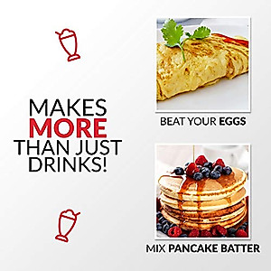 Nostalgia Two-Speed Electric Coca-Cola Limited Edition Milkshake Maker and Drink Mixer, Includes 16-Ounce Stainless Steel Mixing Cup and Rod, Red