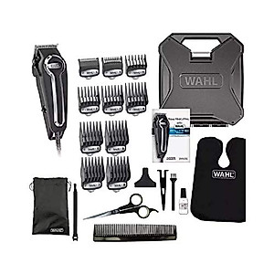 Clipper Elite Pro High Performance Haircut Kit for men with Hair Clippers, Secure fit guide combs with stainless steel clips By The Brand used by Professionals. #79602