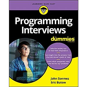 Programming Interviews For Dummies
