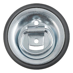 CURT 83720 3-Inch Black Plastic Tie Down Anchor Backing Plate Trim Ring