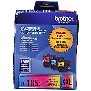 Brother International LC1053PKS 3 Pack LC105C M Y