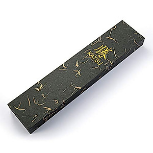 KATSU Kiritsuke Chef Knife - Damascus - Japanese Kitchen Knife - 8-inch - Handcrafted Octagonal Handle - Wood Sheath & Gift Box (Kritsuke Knife)