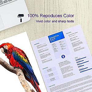 Tyjtyrjty Compatible Ink Replacement for HP 970 970XL 971 971XL Ink Cartridges, for HP Officejet Pro X576dw X476dw X476dn X551dw X451dn X451dw Office Printer (1BK/1C/1Y/1M 4PK)