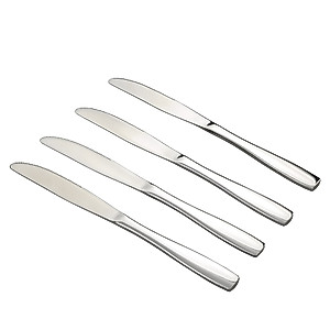 Hommp 16-Piece Stainless Steel Dinner Knives Set