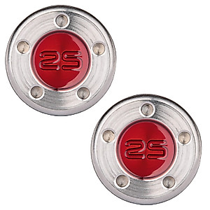 NA 2pcs Red Number Golf Custom Weights for Titleist Scotty Cameron Newport Studio California Putters (2x25g)