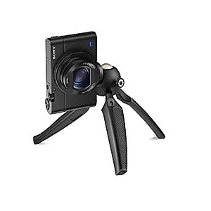 Joby Handypod Mini Tripod and Handgrip for DSLR, Mirrorless CSC and Compact Cameras, LED Lights, Microphones, Portable Speakers, Action Cameras and Accessories Up to 2.2lbs (JB01555)