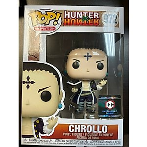 Funko Pop! Animation - Hunter X Hunter: Chrollo Exclusive Mulitcolor Collectible #972 With Pop Protector