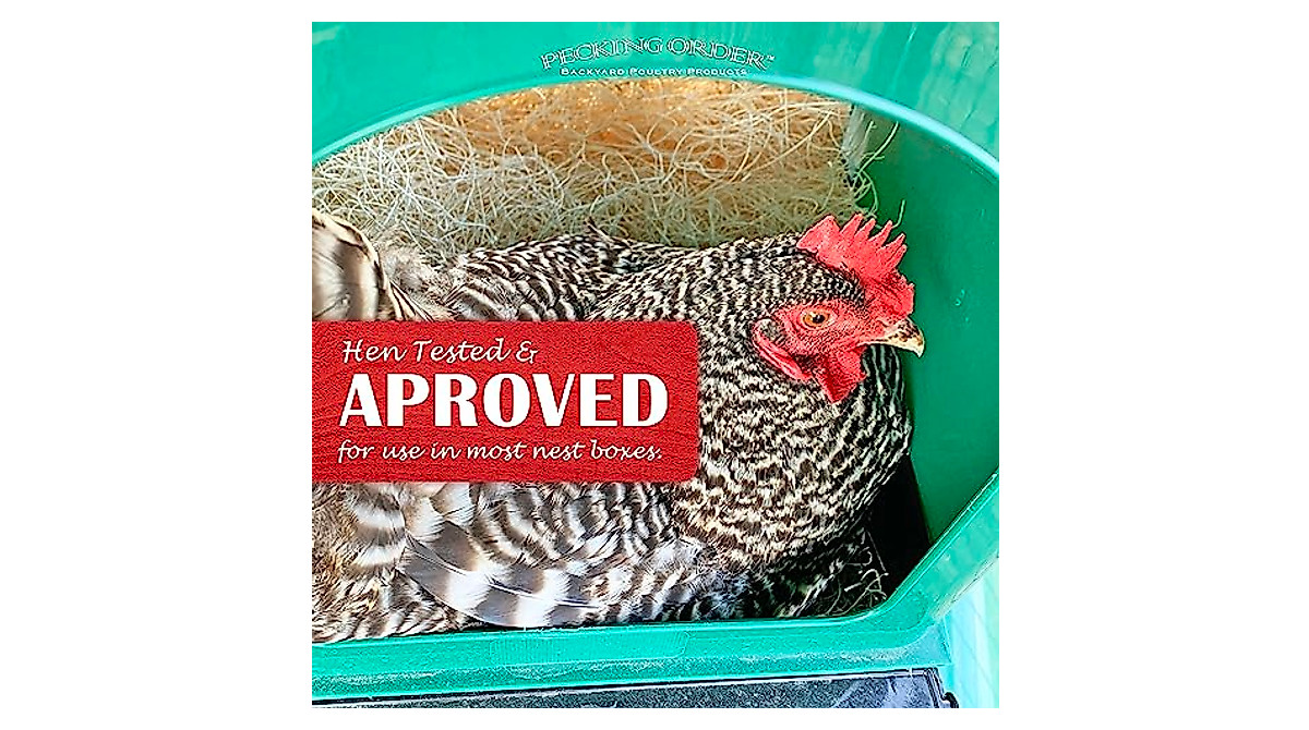 Pecking Order Nest Box Pads: Easy Clean & Sustainable